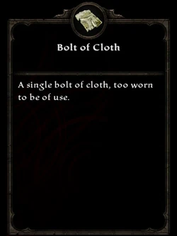 Bolt of Cloth | Amalur Wiki | FANDOM powered by Wikia