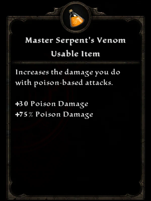 Master Serpent's Venom | Amalur Wiki | Fandom