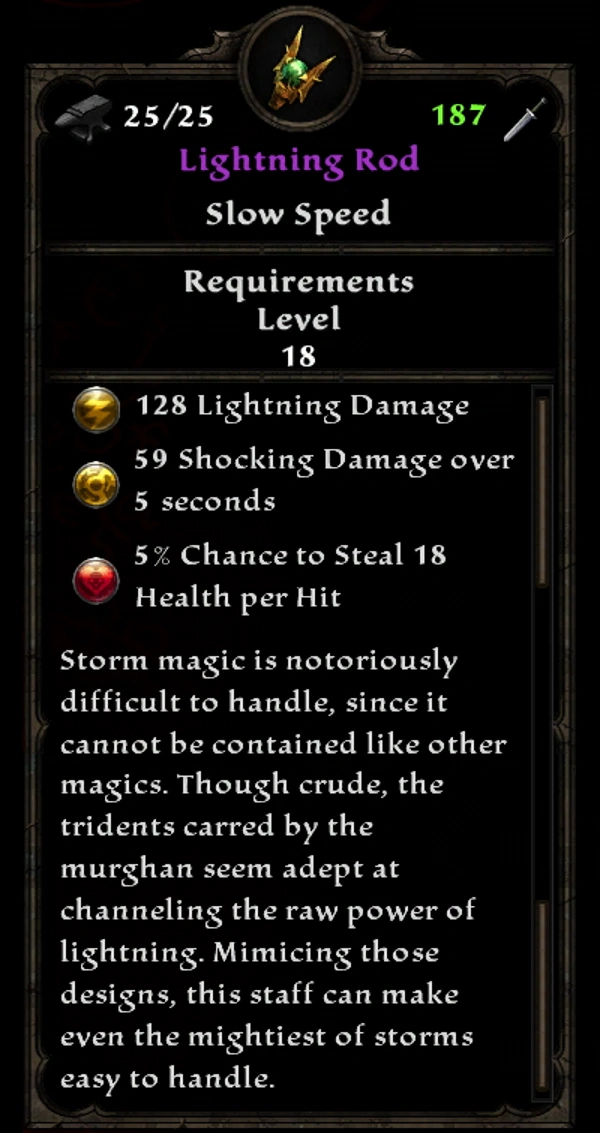 Lightning Rod | Amalur Wiki | Fandom