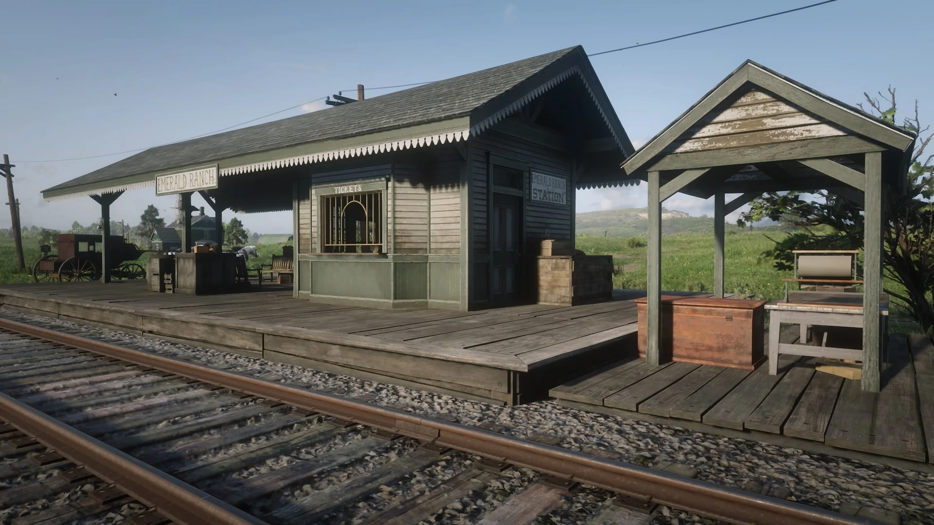 Emerald Station | Red Dead Redemption Wiki | Fandom