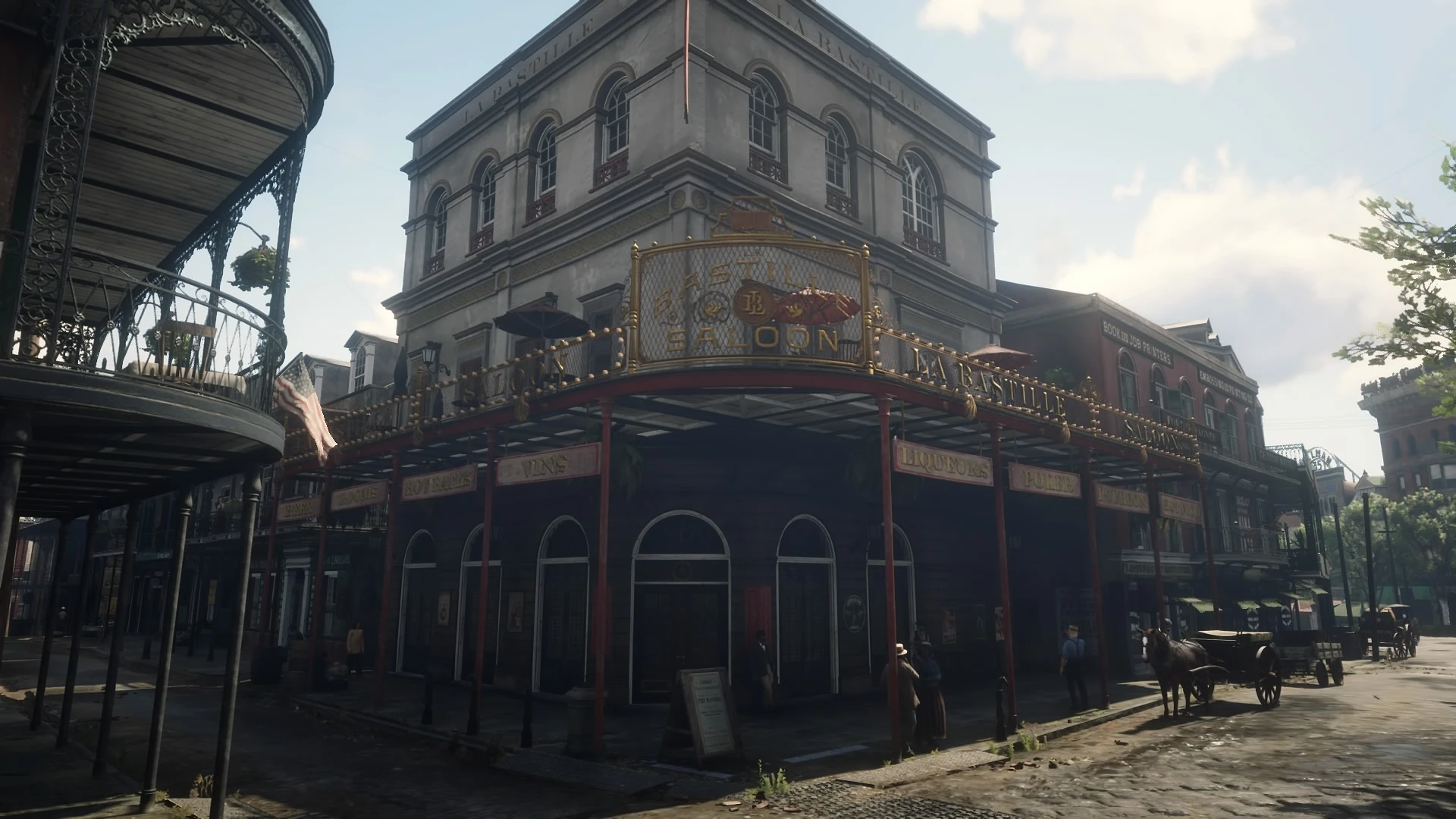 Bastille Saloon | Red Dead Redemption Wiki | Fandom