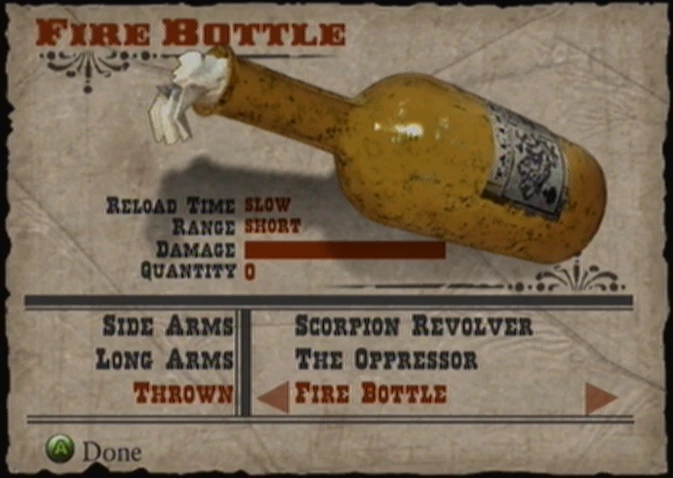 Fire Bottle | Red Dead Wiki | FANDOM powered by Wikia
