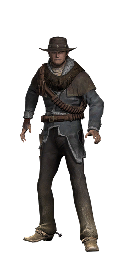 Red Harlow - Red Dead Revolver Minecraft Skin