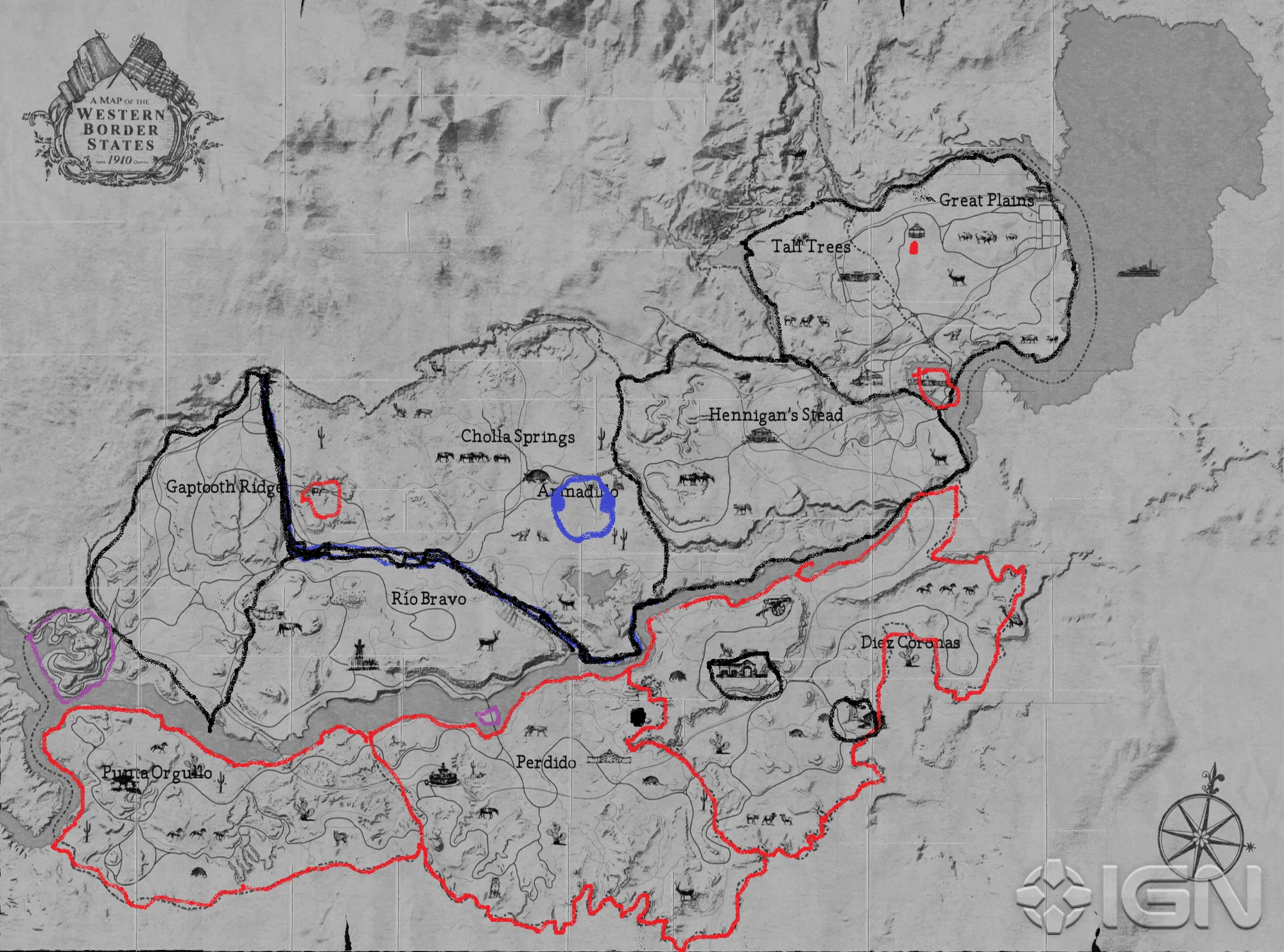 Image - MAP.png | Red Dead Wiki | FANDOM powered by Wikia