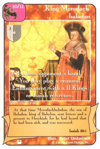 King Merodach-baladan (Pi) | Redemption Wiki | FANDOM powered by Wikia