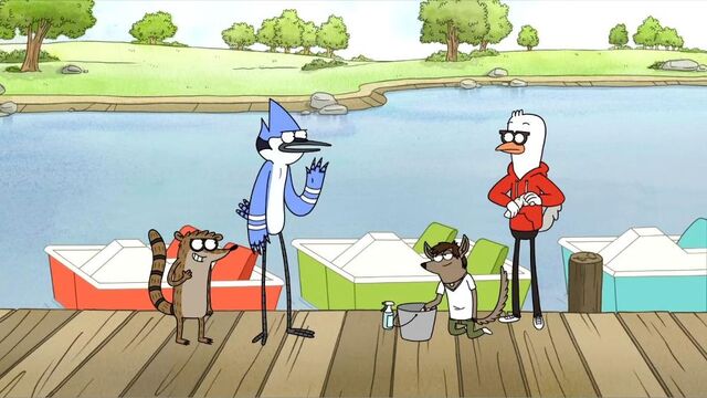 Imagen Con Mordecai Y Rigby Un Show Más Wiki Fandom Powered