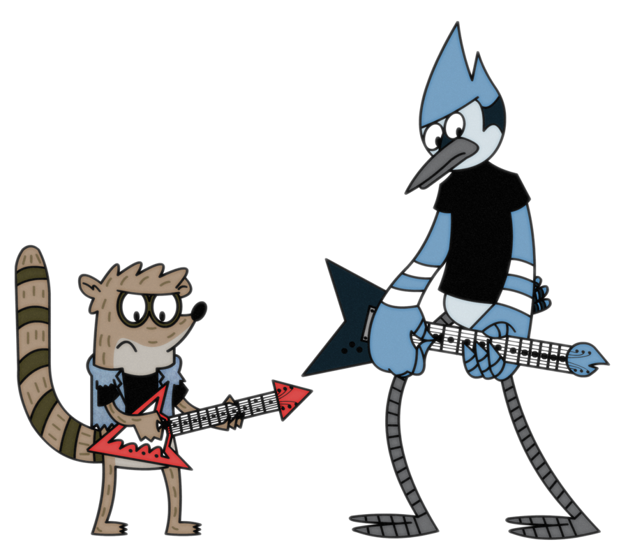 Imagen Mordecai And Rigby Rock Png Un Show Más Wiki Fandom