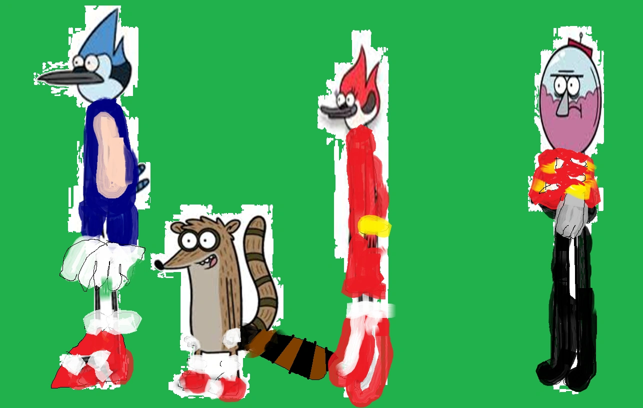 Regular Show And Sonic Crossover