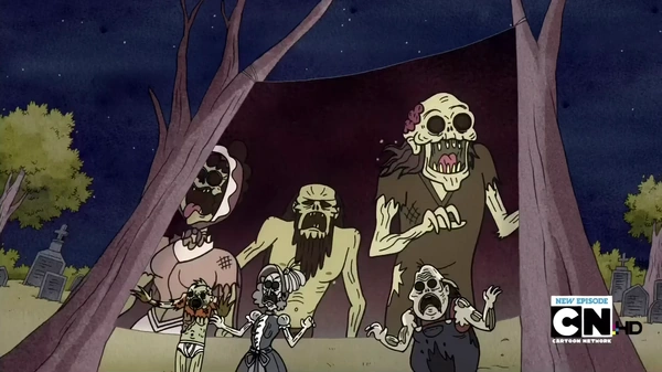 Regular Show Zombies