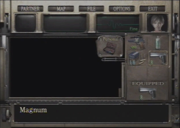 Image - Resident Evil 0 Magnum inventory.png | Resident Evil Wiki ...