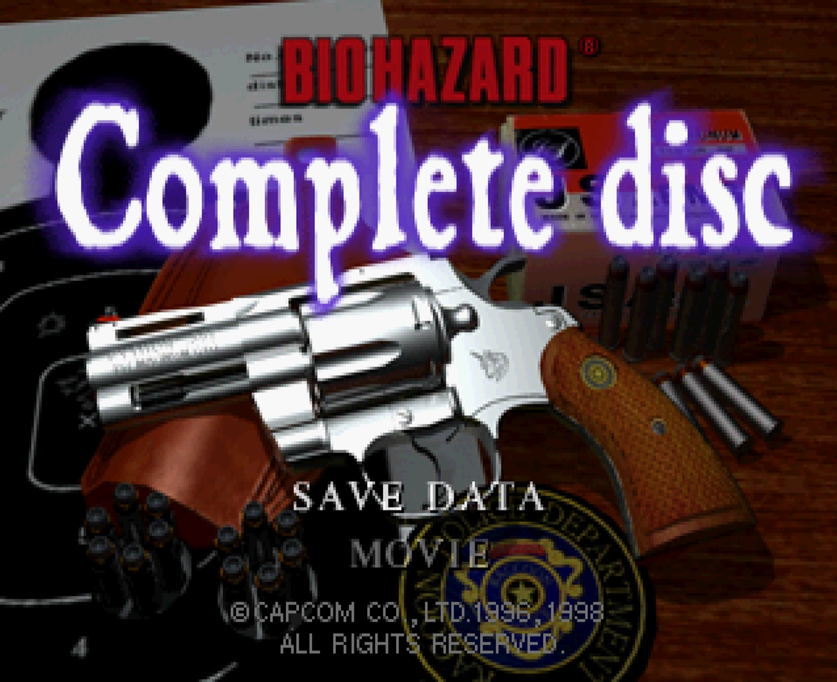 Biohazard Complete Disc | Resident Evil Wiki | Fandom