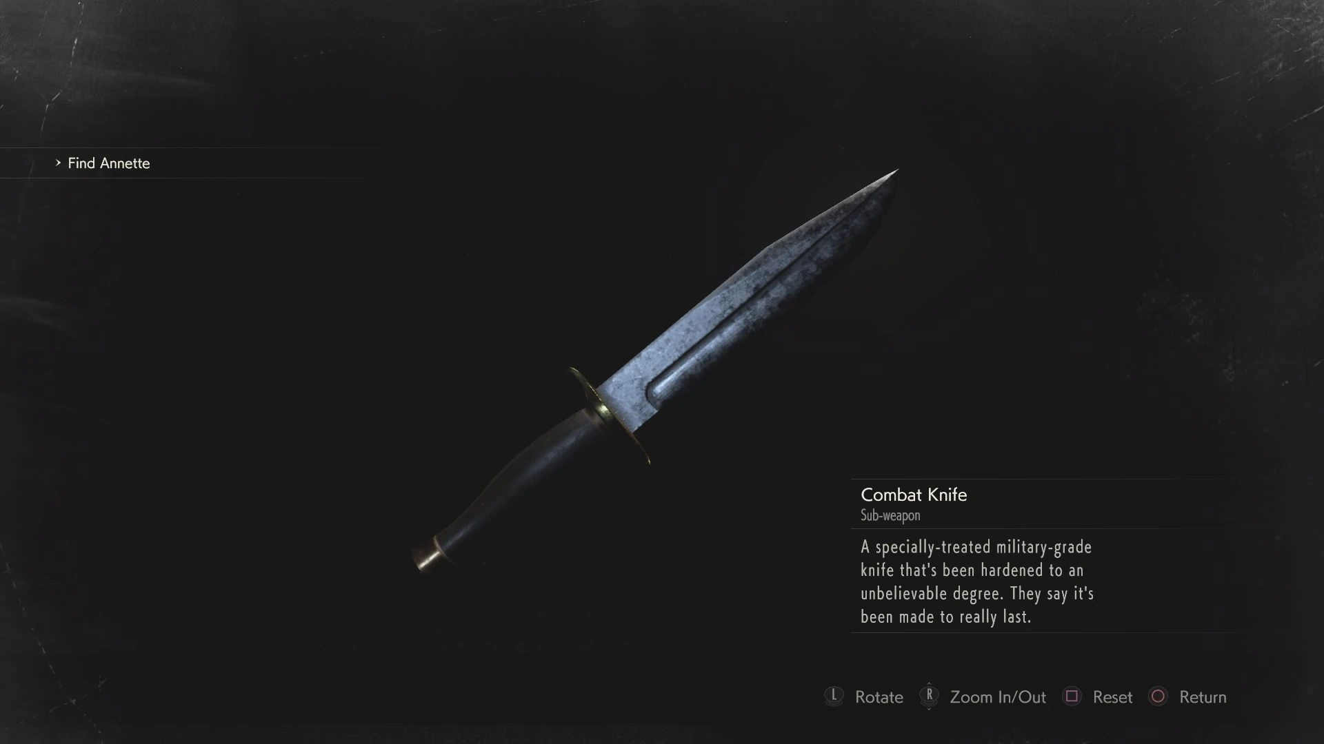 Combat Knife (Bonus Weapon) | Resident Evil Wiki | Fandom