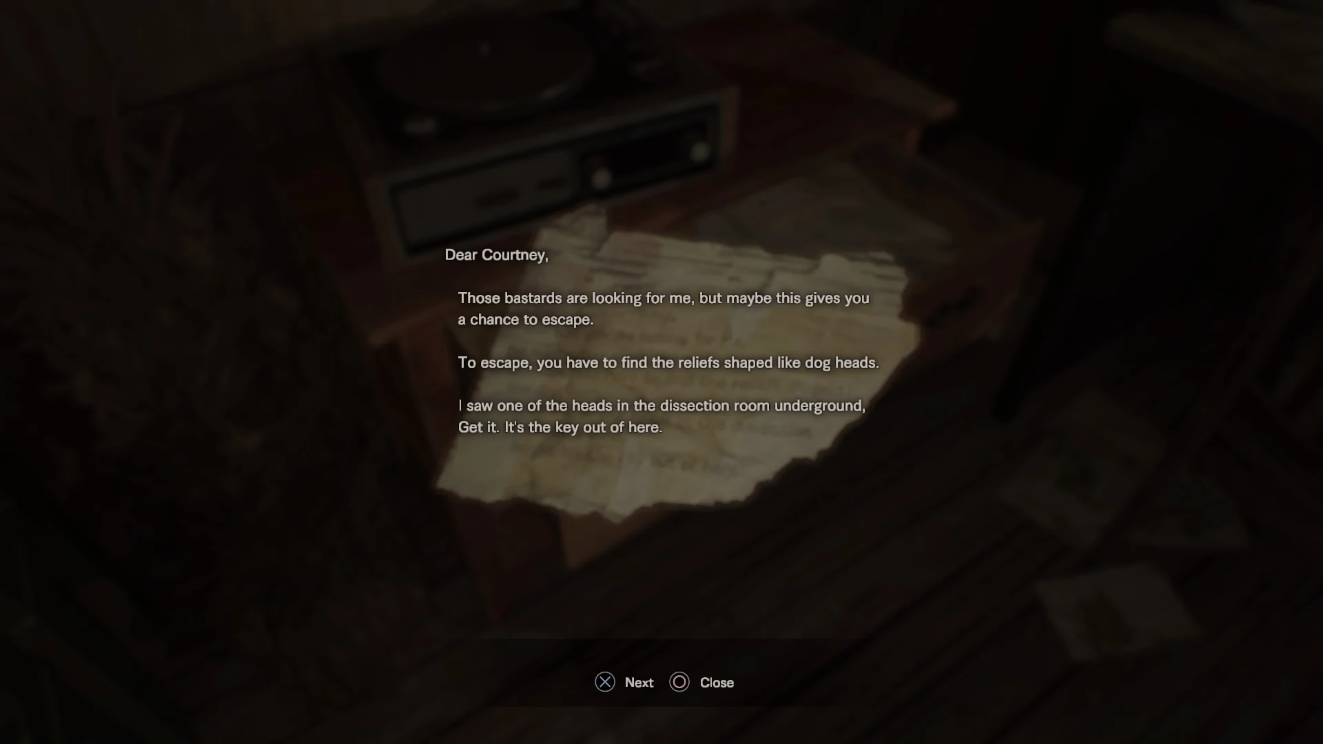 Travis' Memo (Front) | Resident Evil Wiki | FANDOM powered by Wikia