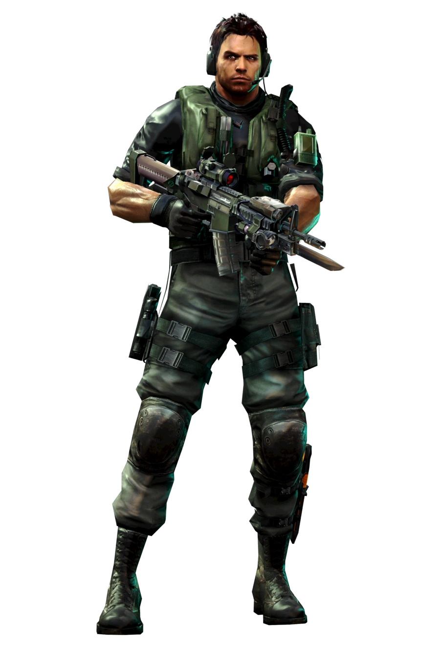 Image - Chris redfield revelations pro render by allan valentine ...