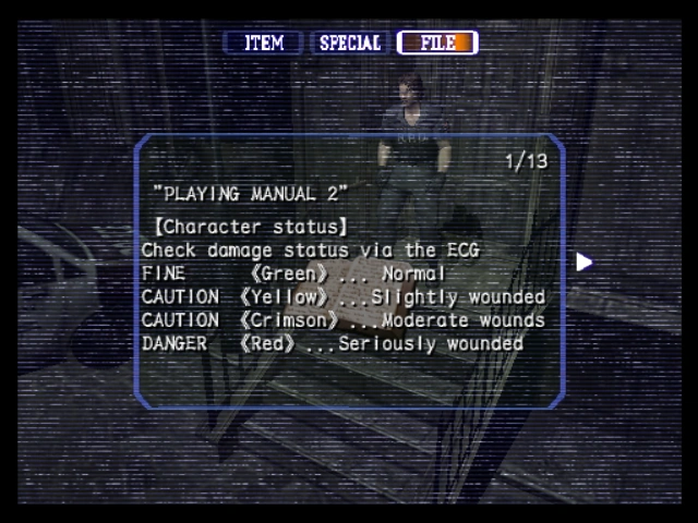 Playing Manual 2 | Resident Evil Wiki | Fandom
