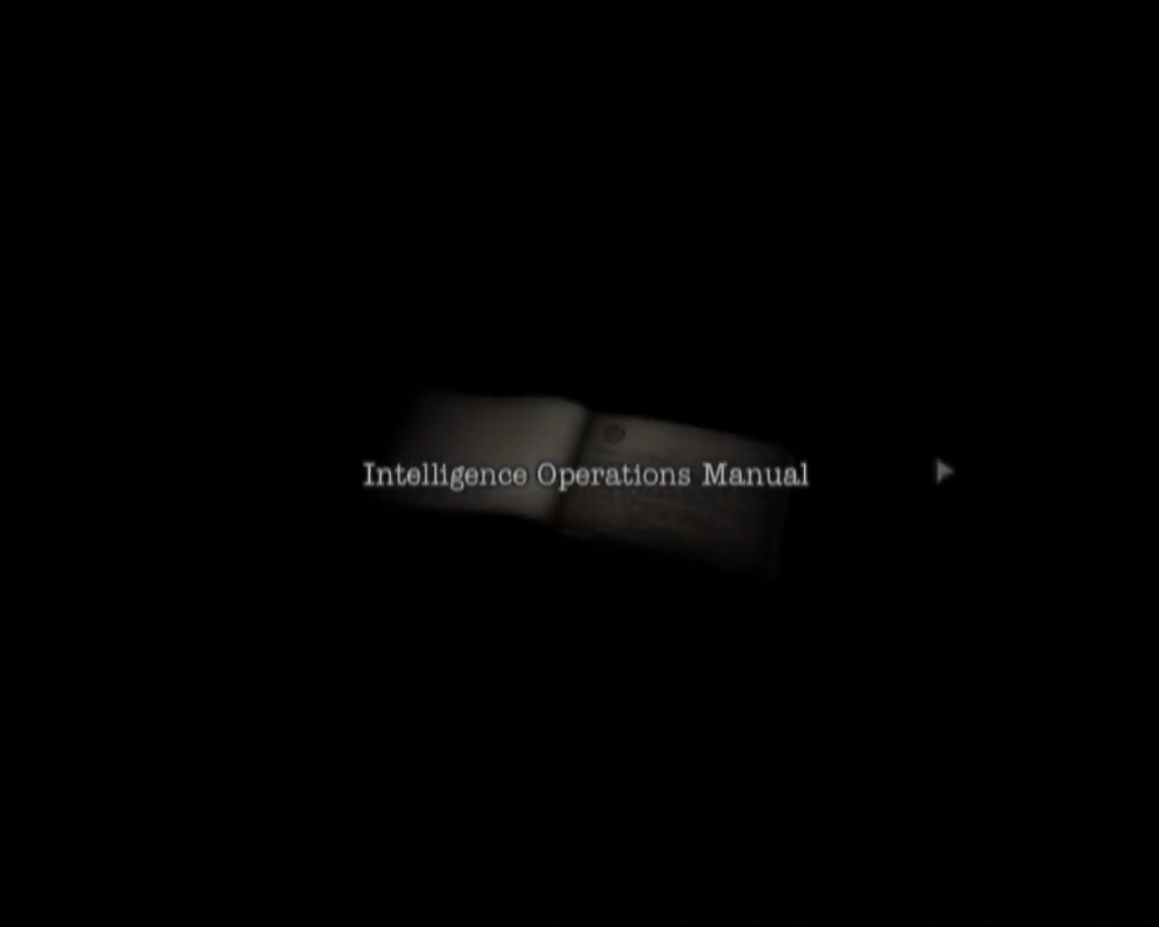 Intelligence Operations Manual | Resident Evil Wiki | Fandom
