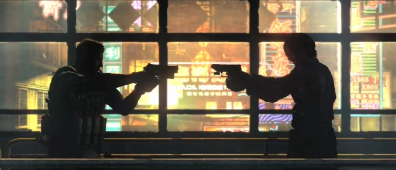 Image - Chris vs leon.png | Resident Evil Wiki | FANDOM powered by Wikia