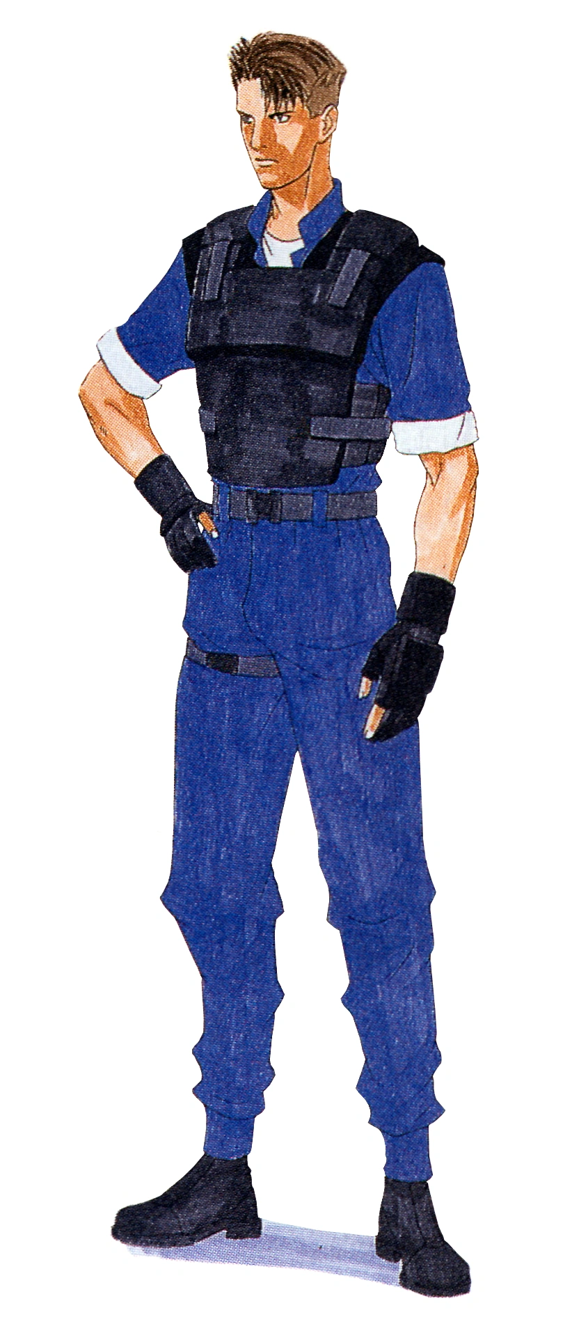 Image - Resident Evil 2 prototype - Leon Scott Kennedy - initial ...