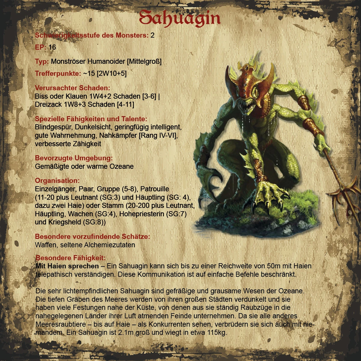 Sahuagin | Revaria Wiki | Fandom