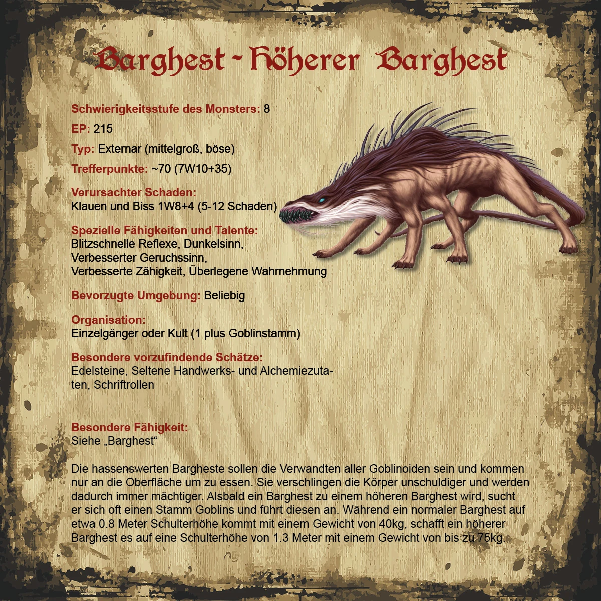 Barghest - Höherer Barghest | Revaria Wiki | Fandom