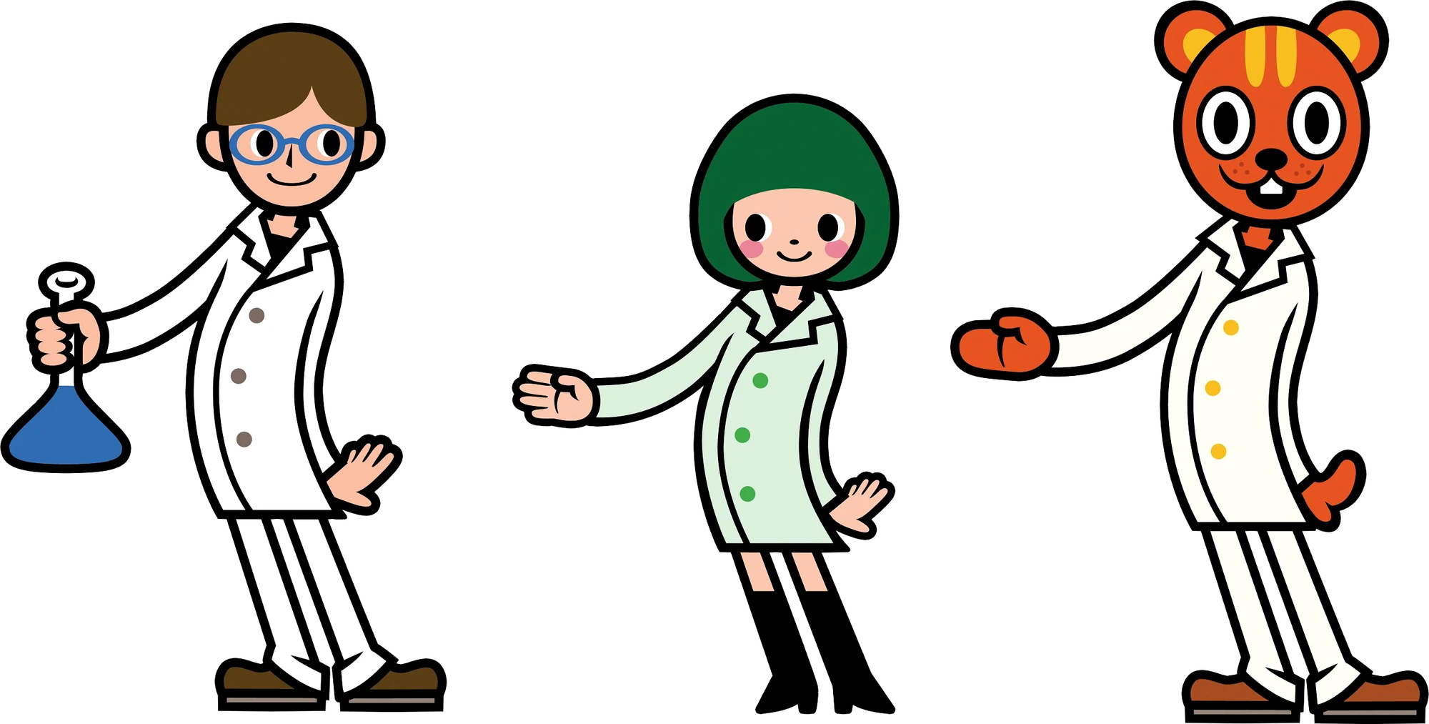 Research Scientists of Love Lab | Rhythm Heaven Wiki | Fandom