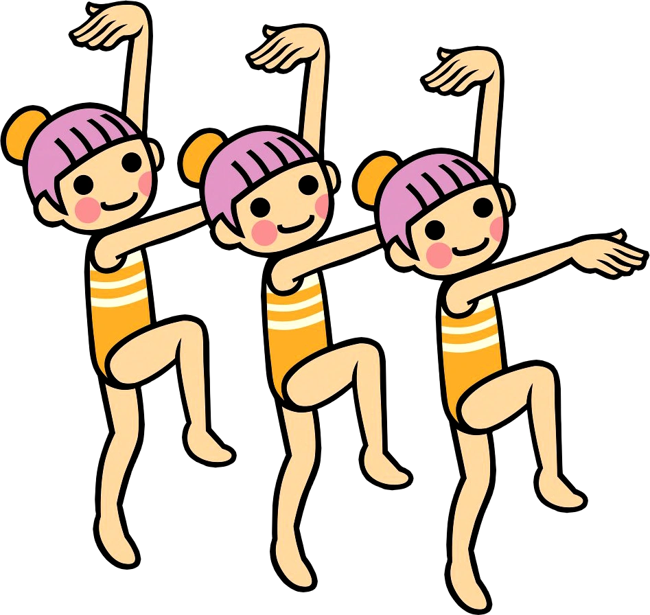 The Three Synchrettes | Rhythm Heaven Wiki | Fandom
