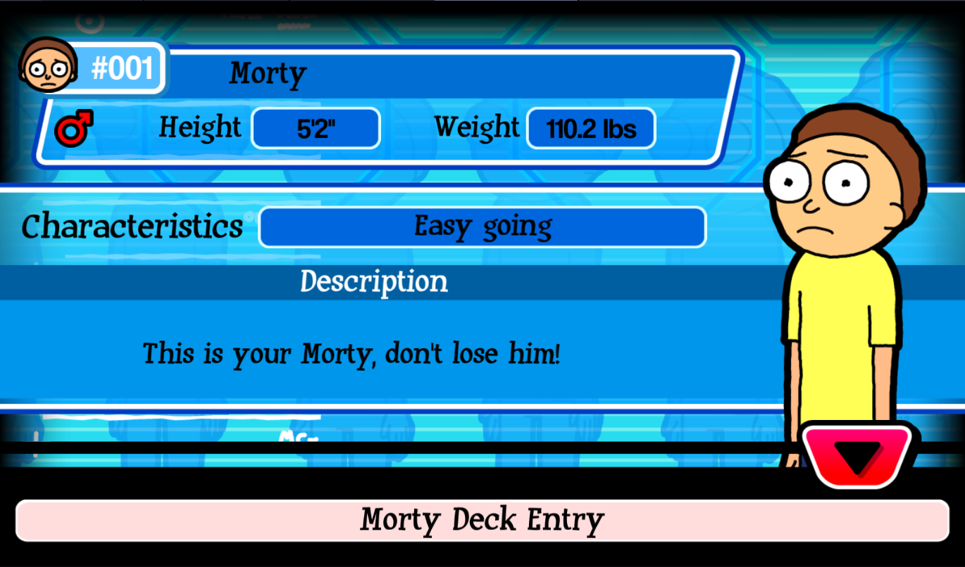 Morty Pocket Mortys Rick And Morty Wiki Fandom Powered By Wikia