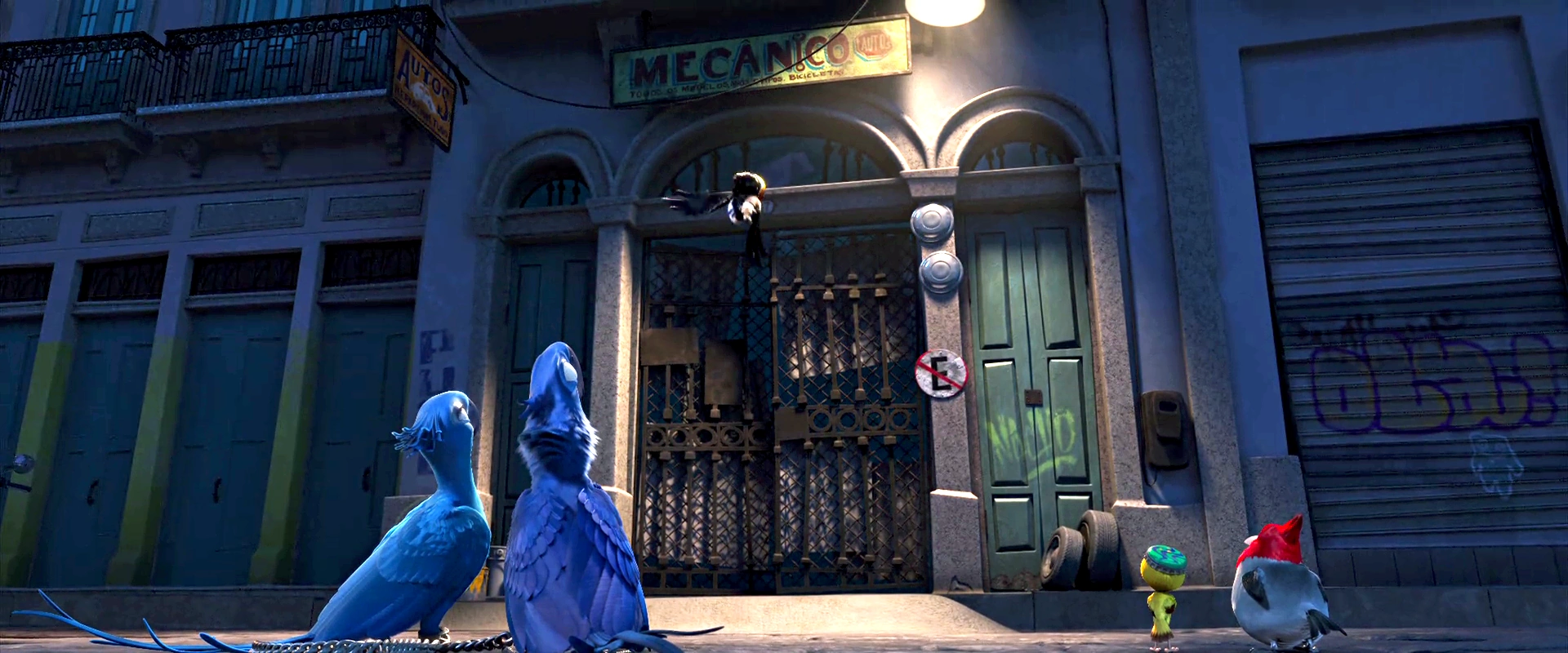 Luiz's Garage | Rio Wiki | Fandom