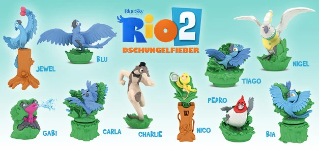Rio 2 Toys