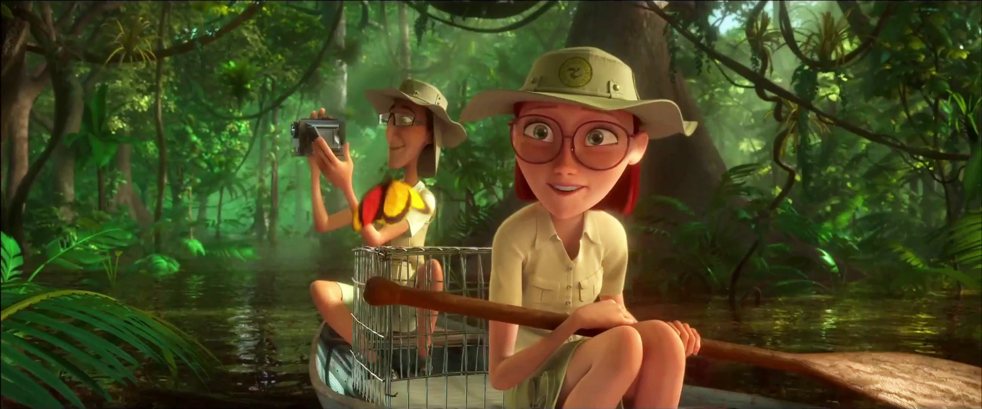 Image - Rio 2 Linda and Tulio on the Amazon River.jpg | Rio Wiki ...