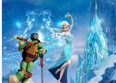 on devianart i've seen tons of pictures of elsa and leo as siblings ...