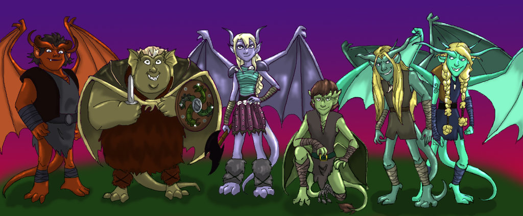 Gargoyles AU | Rise of the Brave Tangled Dragons Wiki | FANDOM powered ...