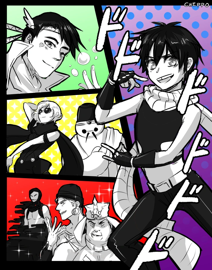 Jojo's Bizarre Adventure AU | Rise of the Brave Tangled Dragons Wiki ...