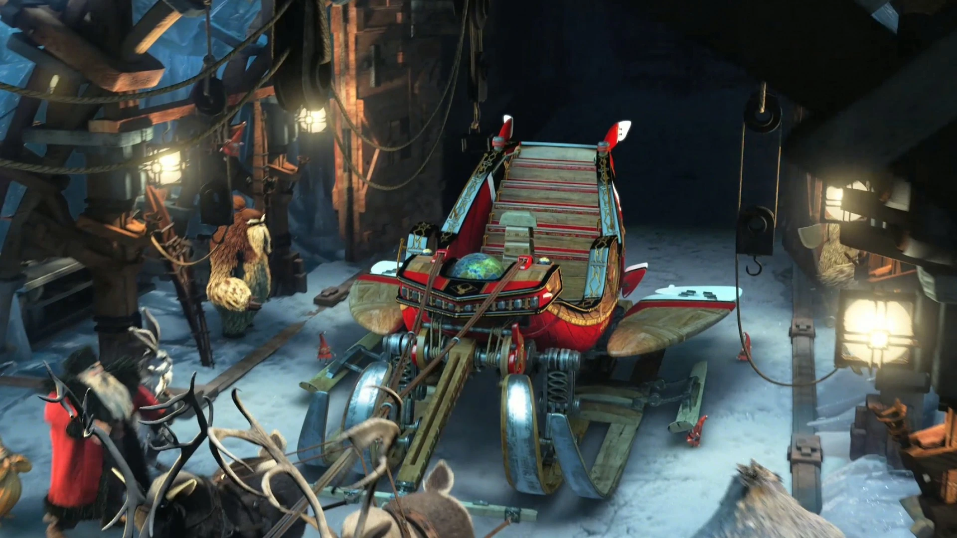 North's Sleigh | Rise of the Guardians Wiki | Fandom