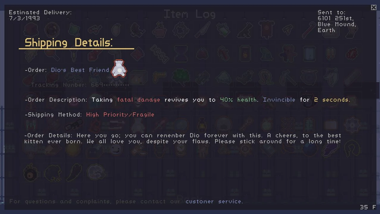 Dio's Best Friend | Risk of Rain Wiki | Fandom