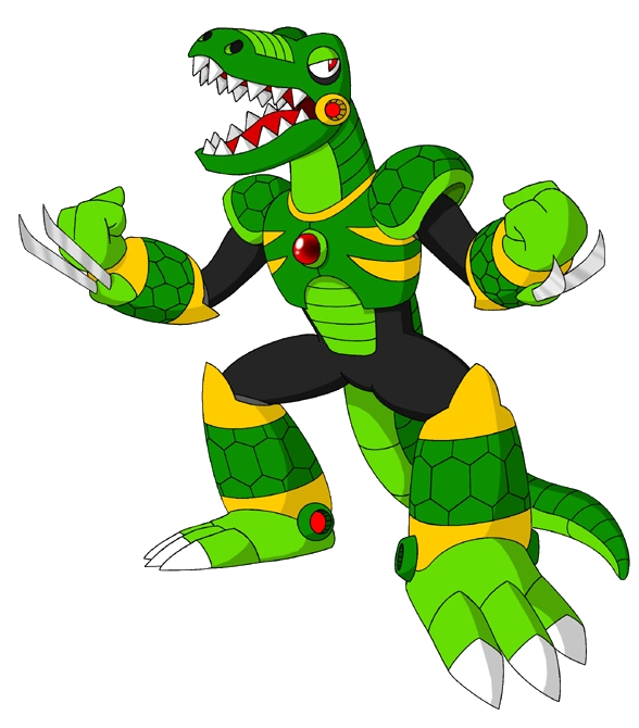 Dino Man (Recharged) | Robot Master Database Wiki | Fandom