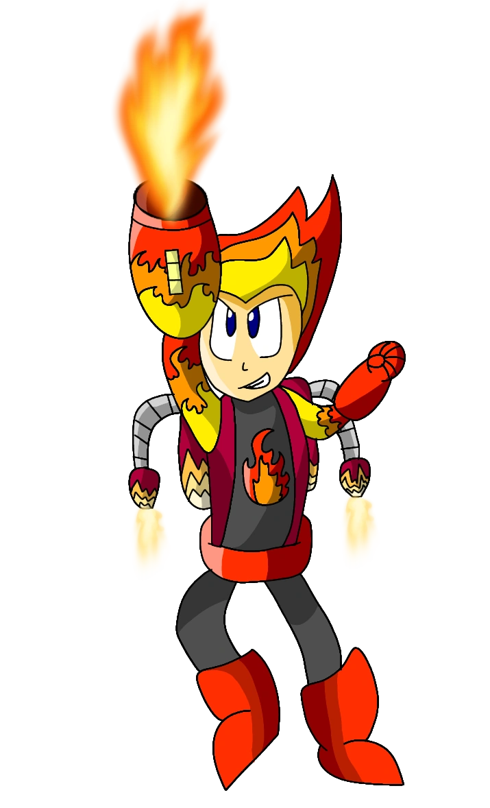 Pyro Man (Dimensions) | Robot Master Database Wiki | Fandom