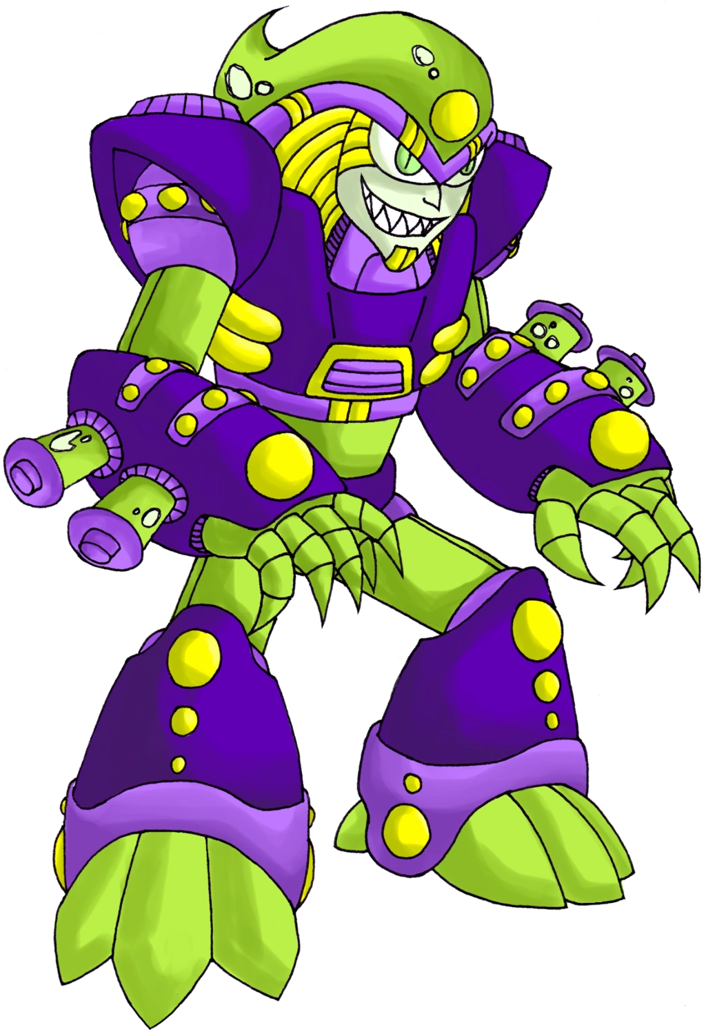 Acid Man (LukeTheRipper) | Robot Master Database Wiki | Fandom