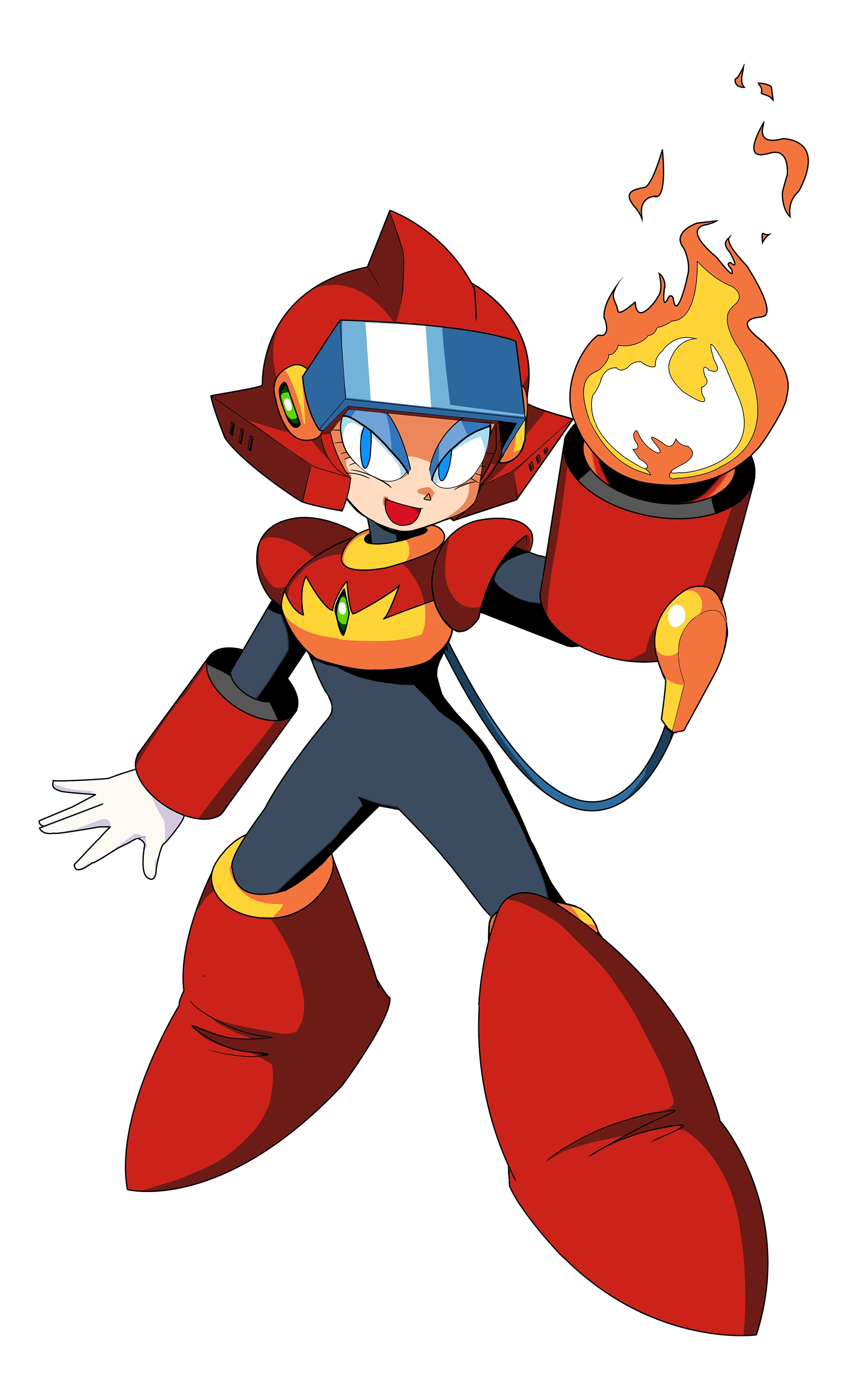Flare Woman (VR) | Robot Master Database Wiki | Fandom