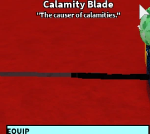 Calamity Blade | ROBLOX Craftwars Wikia | Fandom