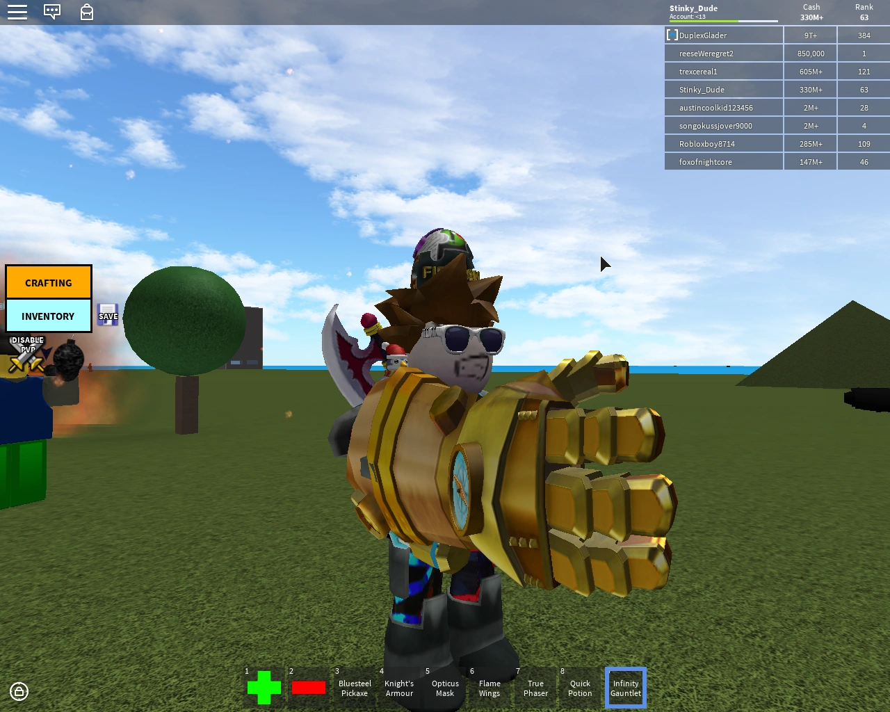 Infinity Gauntlet | ROBLOX Craftwars Wikia | FANDOM powered by Wikia