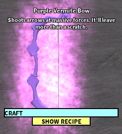 Purple Vermite Bow | ROBLOX Craftwars Wikia | Fandom
