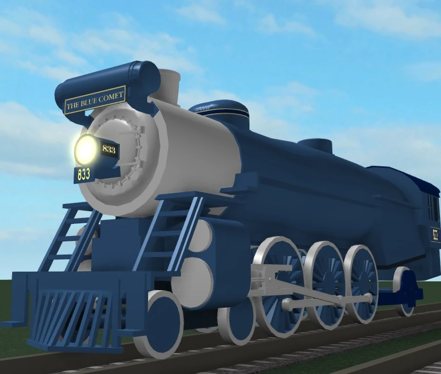 The Blue Comet - 4-6-2 Steam Locomotive | Roblox Rails Unlimited ...