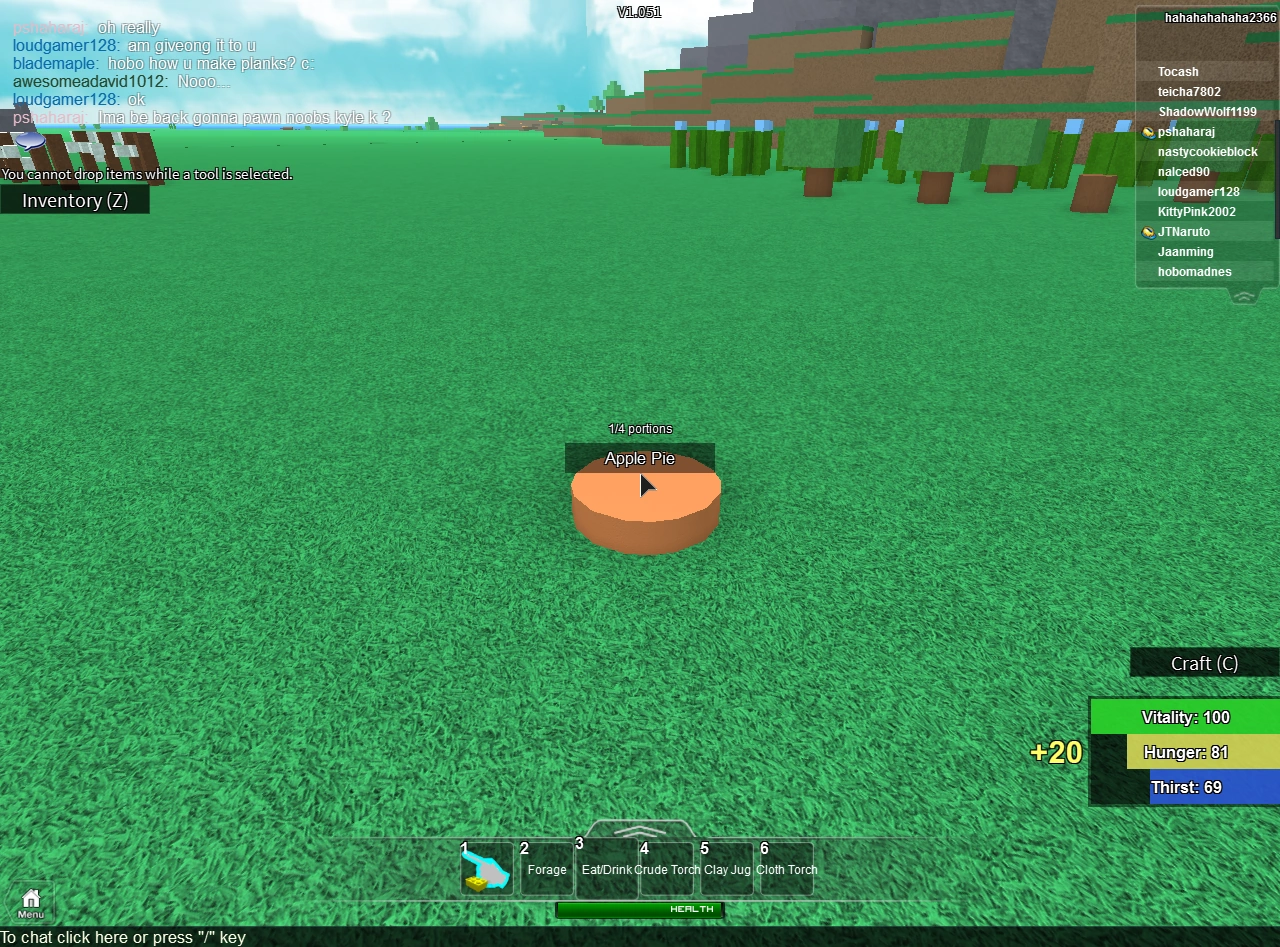 Apple Pie | Roblox Survival Beginnings Wiki | Fandom