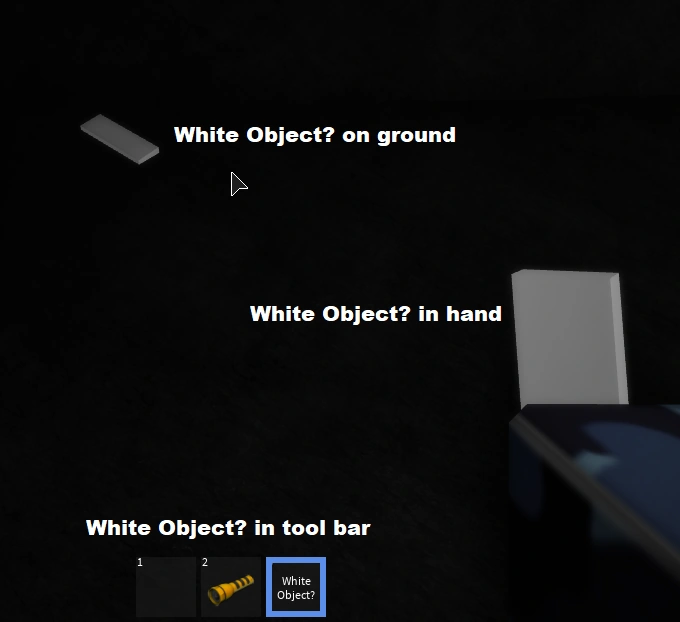 White Object | ROBLOX the maze Wiki | Fandom