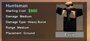 Huntsman | Roblox Tower Battles Wiki | Fandom