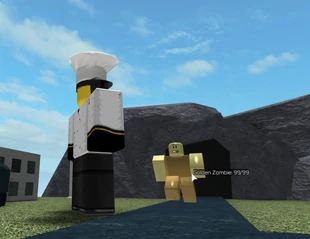 Golden Zombie | Roblox Tower Battles Wiki | Fandom