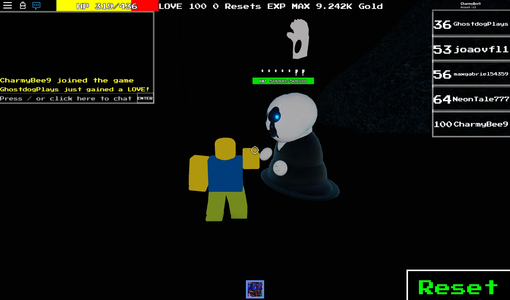 Gaster | Roblox Undertale Monster Mania Wiki | Fandom