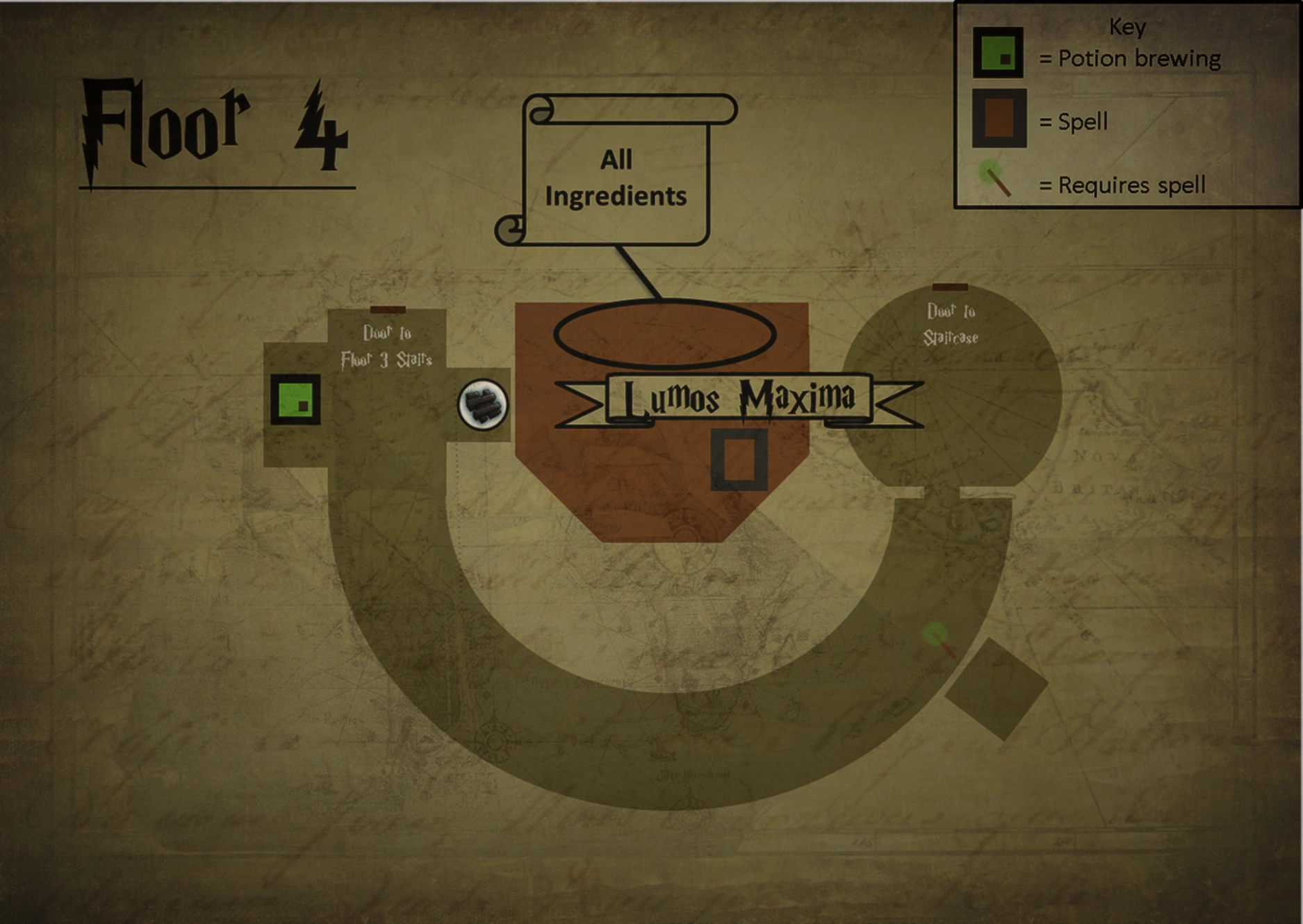 Floor 4 | Wizardry II Wiki | Fandom