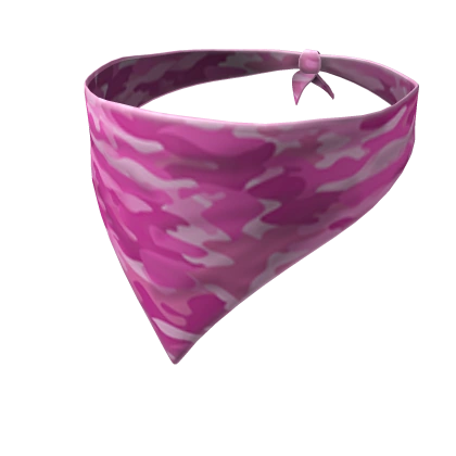 Pink Camo Bandana | Roblox Wikia | Fandom